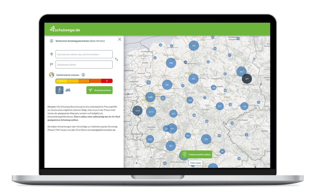 School route planner – Safe routes to school thanks to digital planning ...